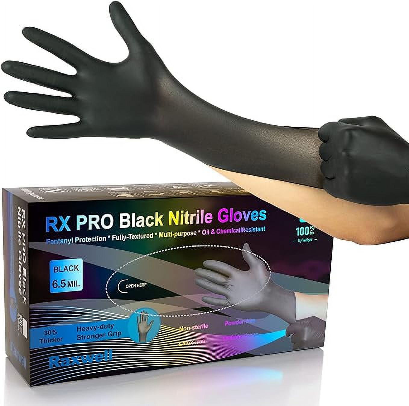 Rothco Black D-3A Leather Gloves - 3383 - 4 - Walmart.com