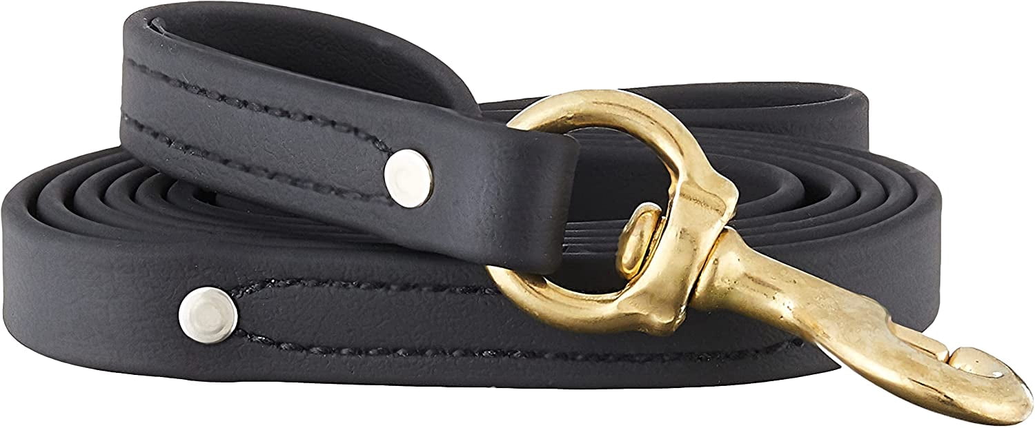 Ray Allen Mfg Signature K9 Biothane Leash, 6-Feet x 3/4-Inch, Black ...