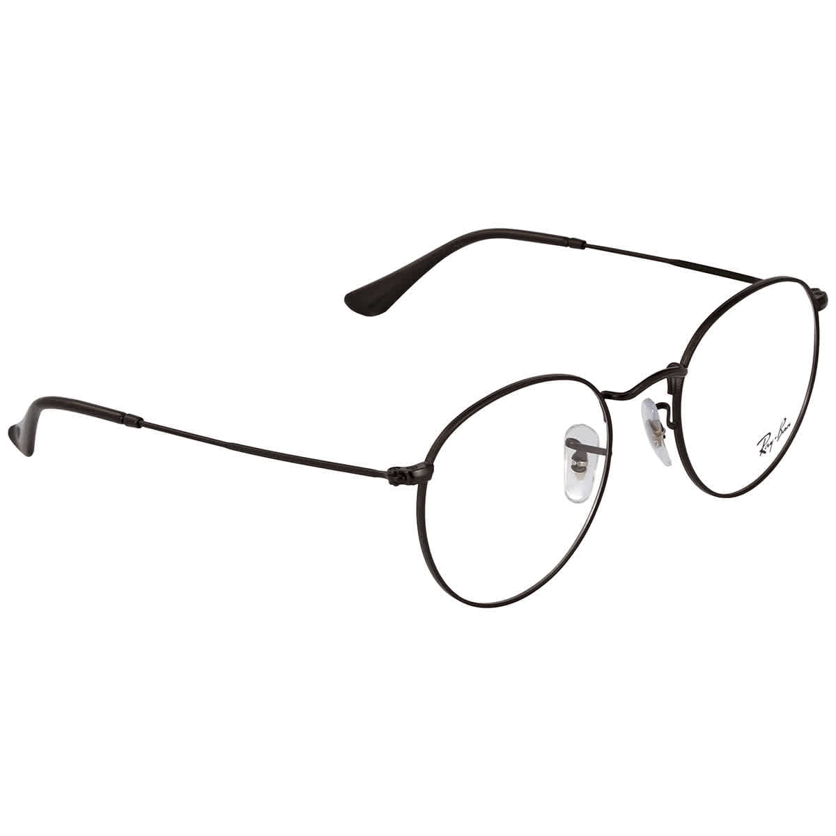 Ray Ban Demo Round Unisex Eyeglasses RX3447V 2503 50 - Walmart.com