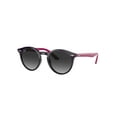 Ray-Ban Gradient RJ9064S-70218G-44 Black Round Sunglasses - Walmart.com