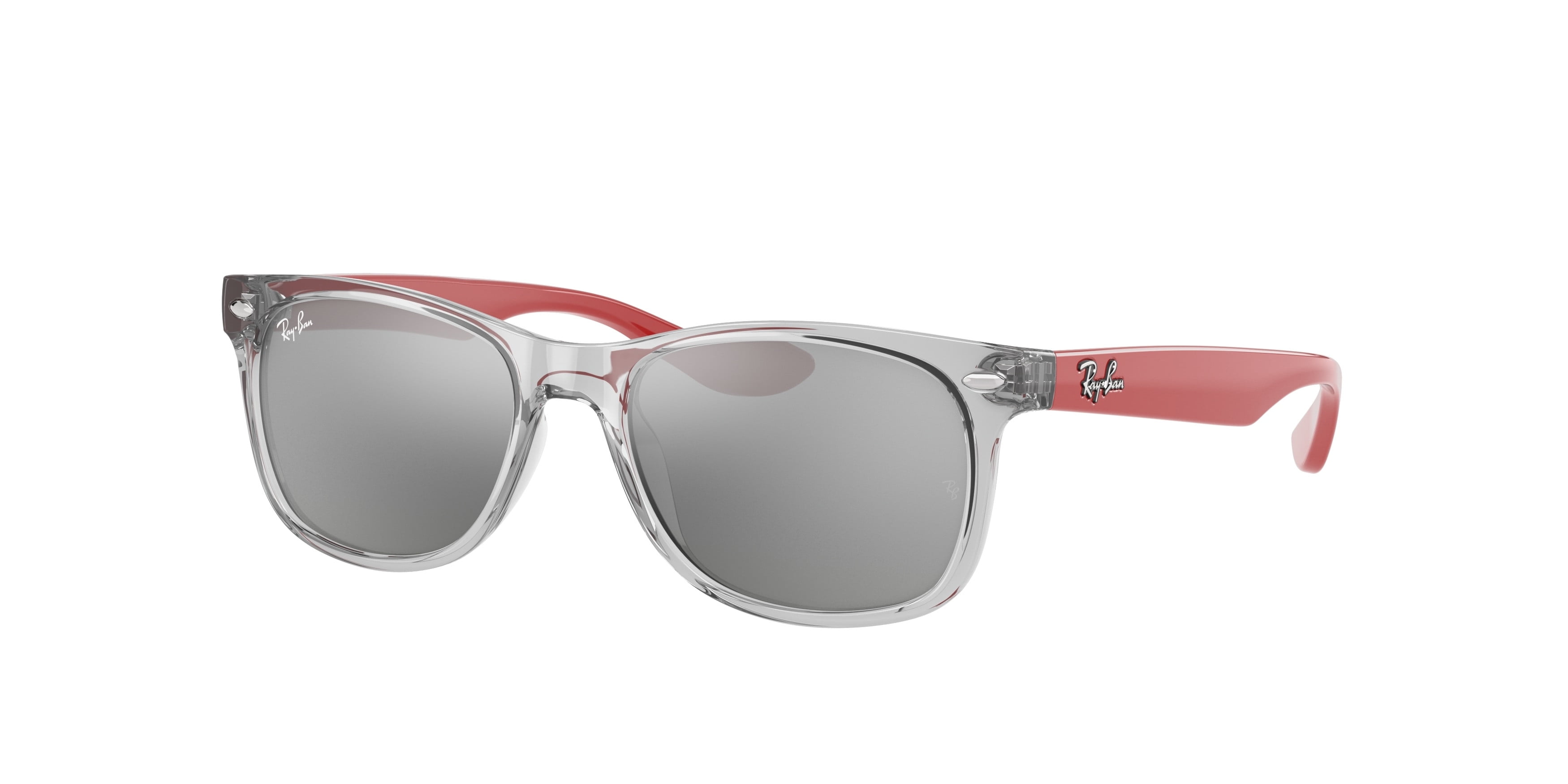 Sunglasses Ray-Ban Junior RJ 9052 SF 70636G New Wayfarer Transparen ...