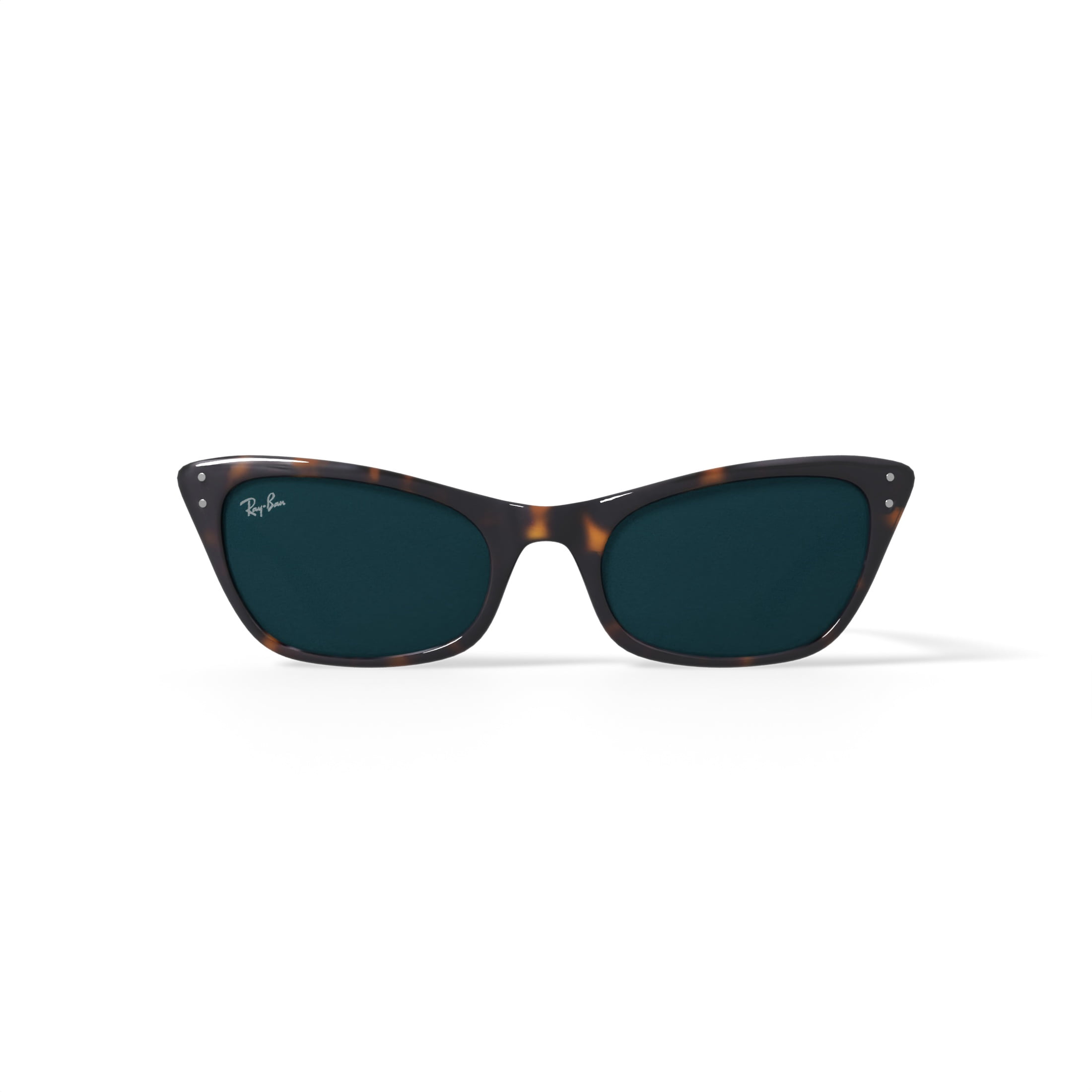 Ray Ban Lady Burbank Green Cat Eye Ladies Sunglasses RB2299 902/31 52 ...