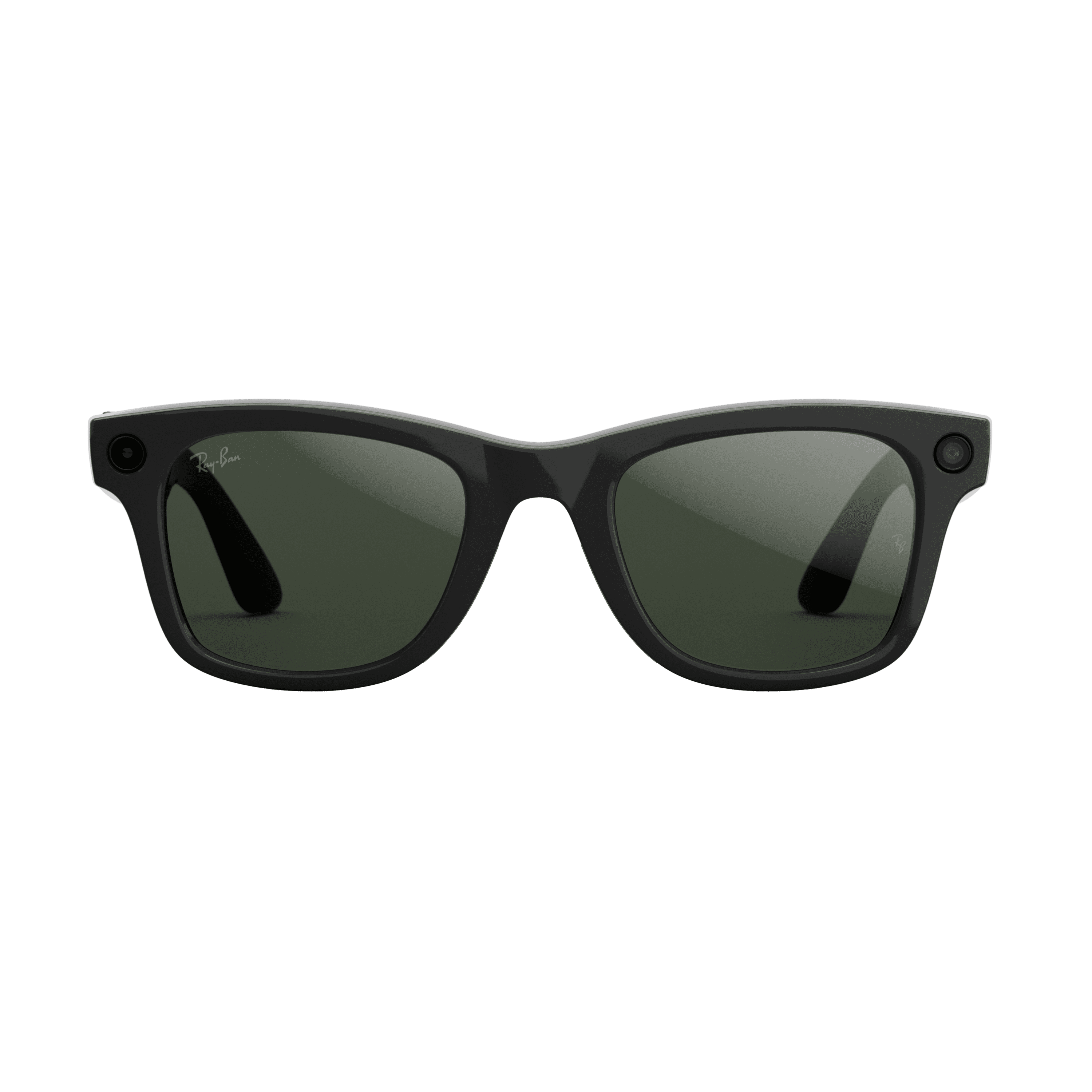Ray-Ban | Meta Wayfarer (Gen 2) Shiny Black, Transitions Graphite Green ...
