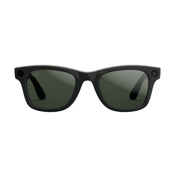 Ray-Ban | Meta Wayfarer (Gen 2) Shiny Black, Transitions Graphite Green ...