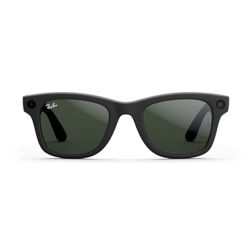 Ray-Ban Meta Wayfarer Gen 1 Smart Glasses, AI Meta Glasses with Photo ...