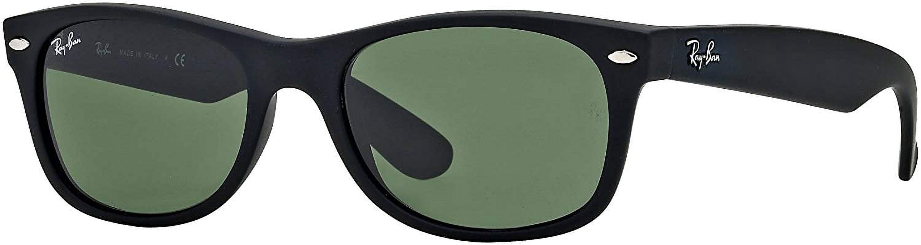 Ray Ban RB2132 622 58M Black Rubber/Green+FREE Complimentary Eyewear ...