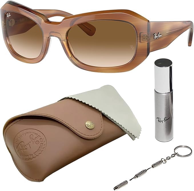 Ray-Ban RB2212 BEATE Square-Round Shaped Non-Polarized Sunglasses for ...