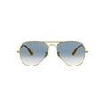 Ray-Ban RB3025 Classic Aviator Sunglasses, 58MM, Gradient Lens ...