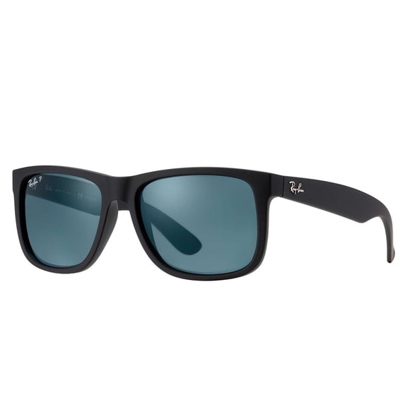 Ray-Ban RB4165 Justin Polarized Prescription-Ready Square Sunglasses ...