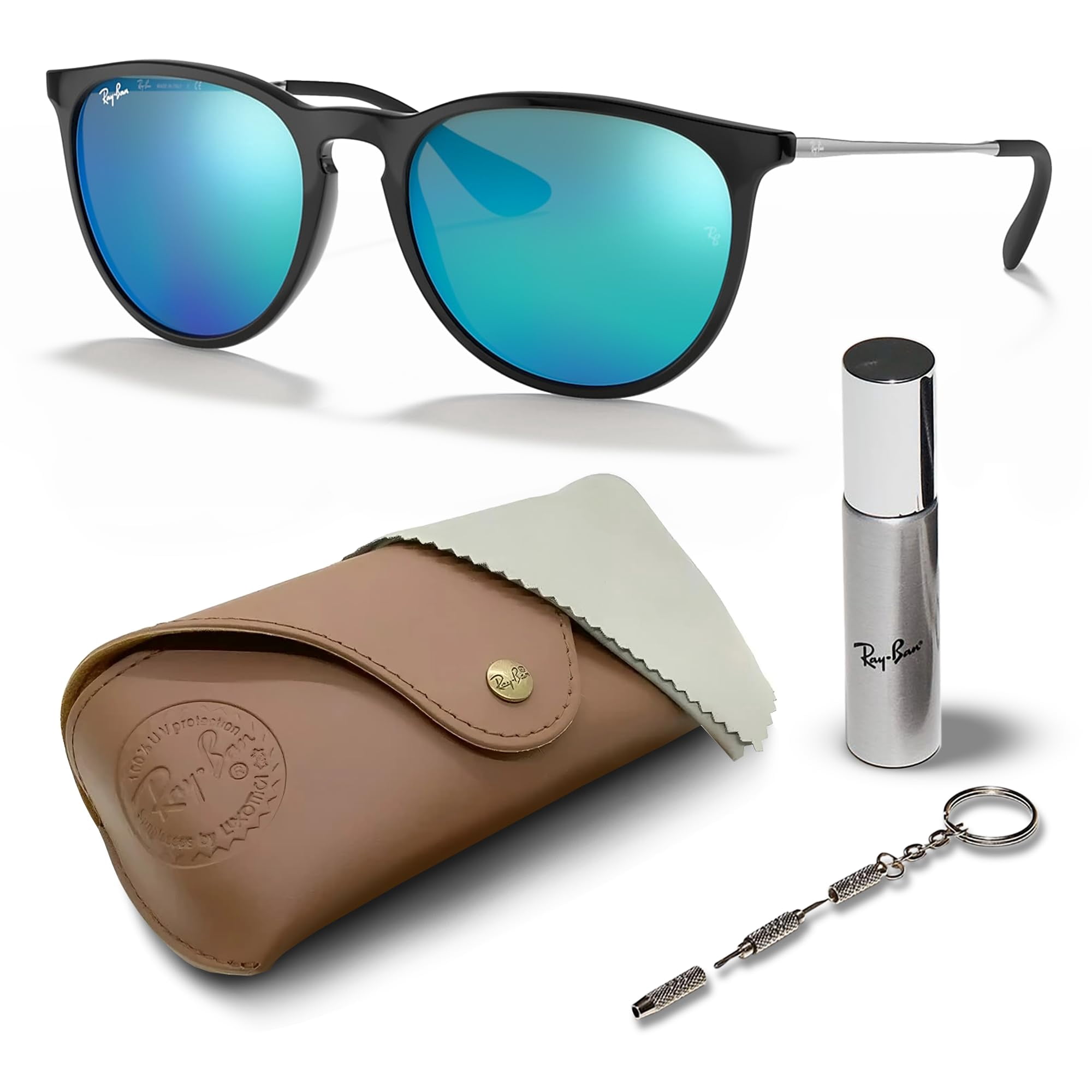 Ray-Ban RB4171 ERIKA COLOR MIX Phantos Shaped Non-Polarized Sunglasses ...