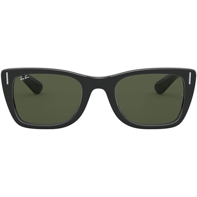 Luxury Ray-Ban RB2248 Caribbean Rectangular Sunglasses with Tinted ...