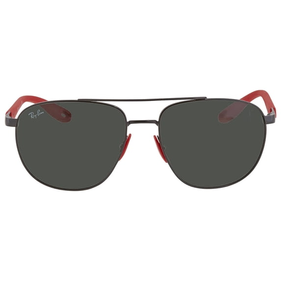 Ray Ban Scuderia Ferrari Green Classic Aviator Men's Sunglasses RB3659M ...