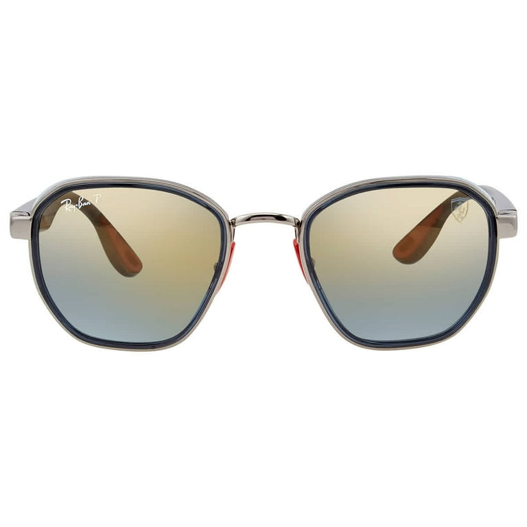 Ray Ban Scuderia Ferrari Polarized Blue Chromance Geometric Ray Ban Scuderia Ferrari Polarized Blue Chromance Geometric