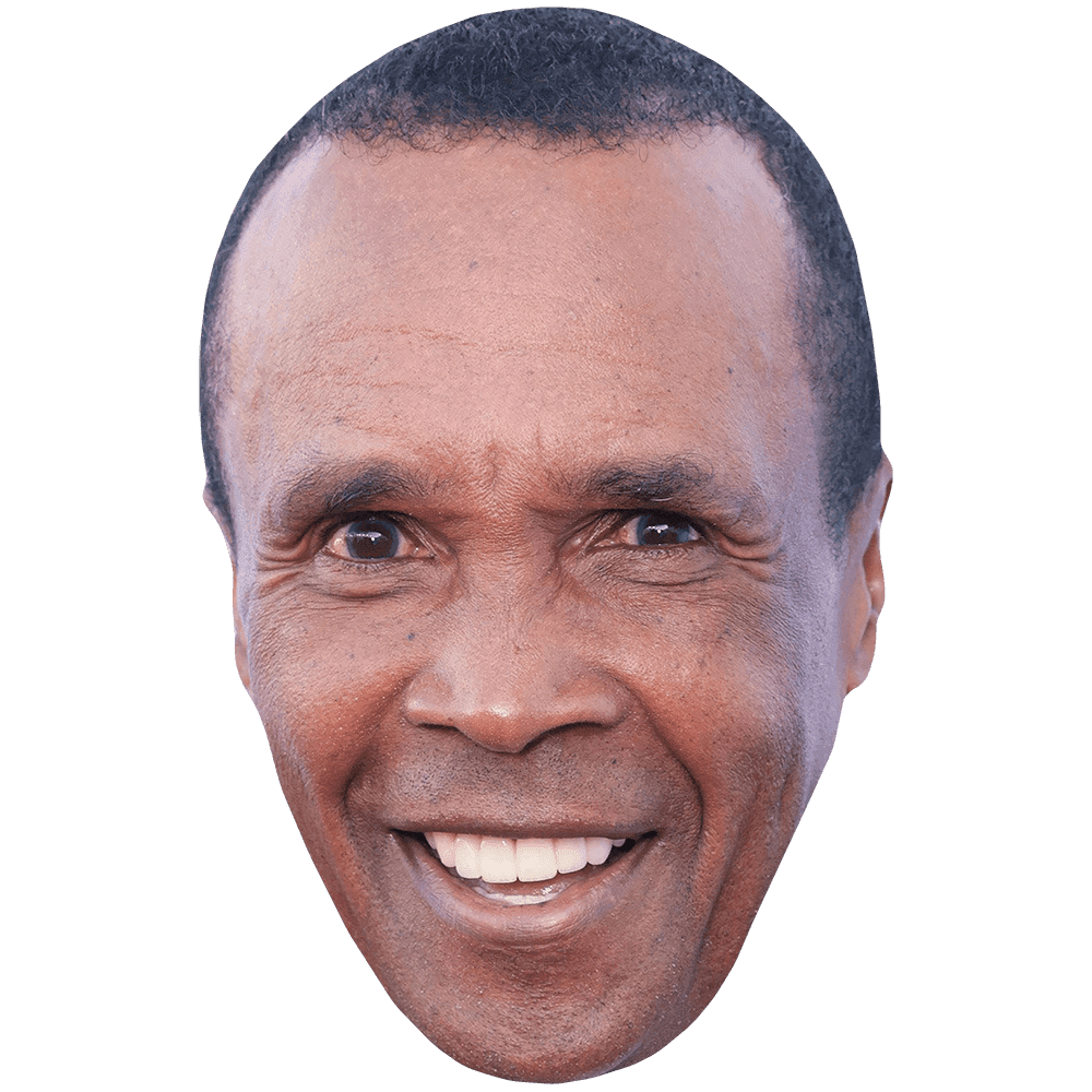 Ray Charles Leonard (Smile) Celebrity Mask, Flat Card Face, Fancy Dress ...