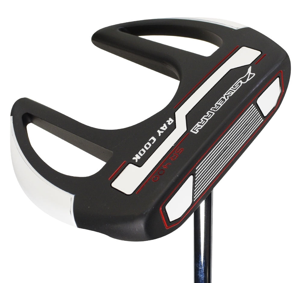 Ray Cook Golf Silver Ray SR400 Putter Black Center Shafted 34 ...