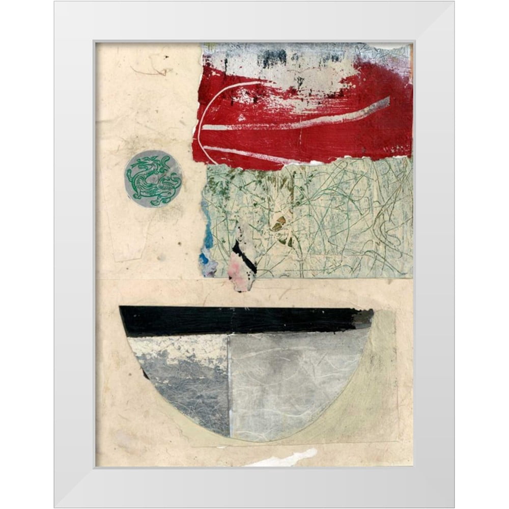 Ray, Elena 12x14 White Modern Wood Framed Museum Art Print Titled ...