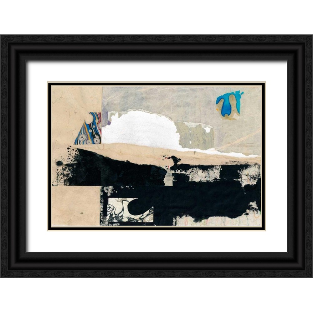 Ray, Elena 14x11 Black Ornate Wood Framed with Double Matting Museum ...