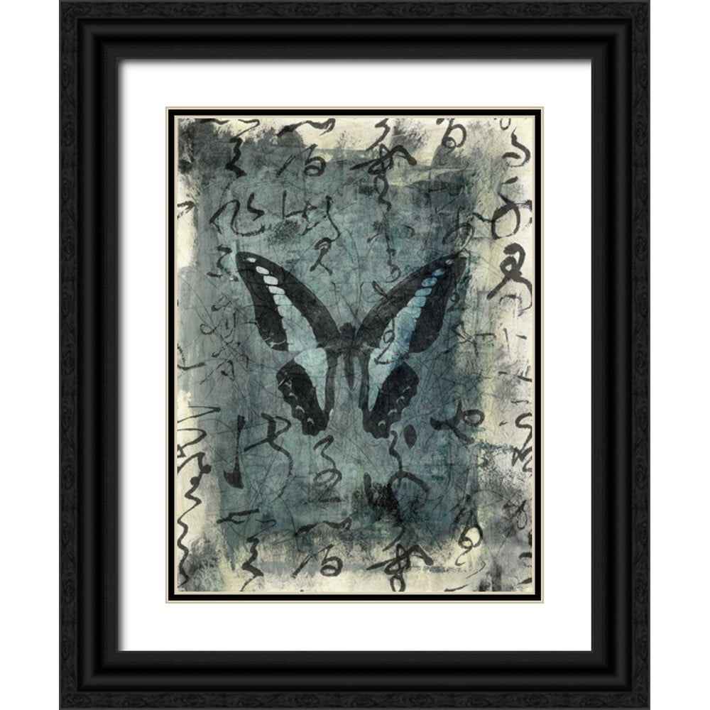 Ray, Elena 15x18 Black Ornate Wood Framed with Double Matting Museum ...