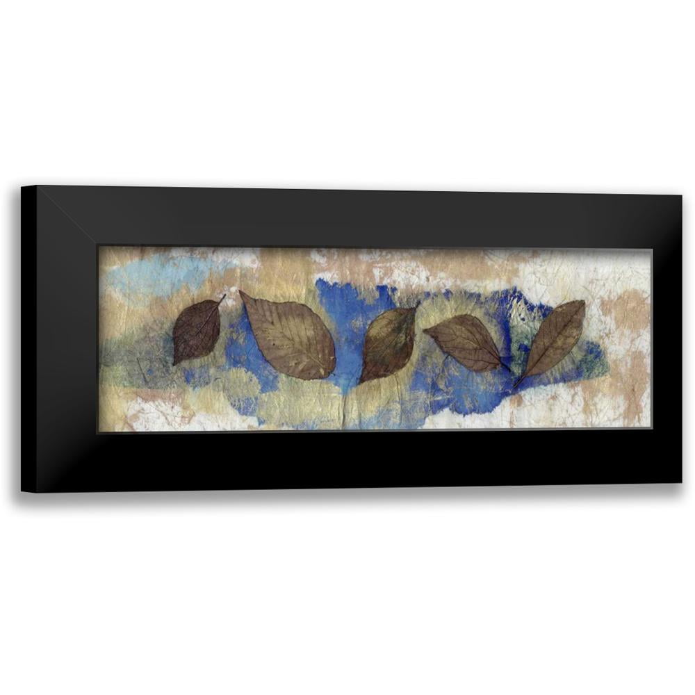 Ray, Elena 18x9 Black Modern Framed Museum Art Print Titled - Leaf ...