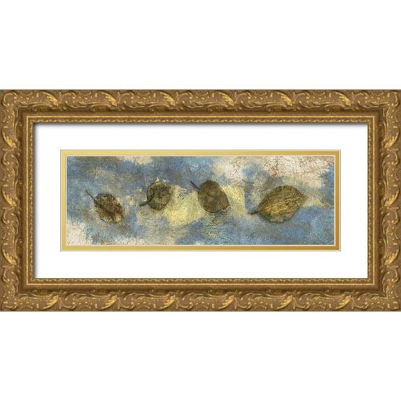 Ray, Elena 18x9 Gold Ornate Wood Framed with Double Matting Museum Art ...
