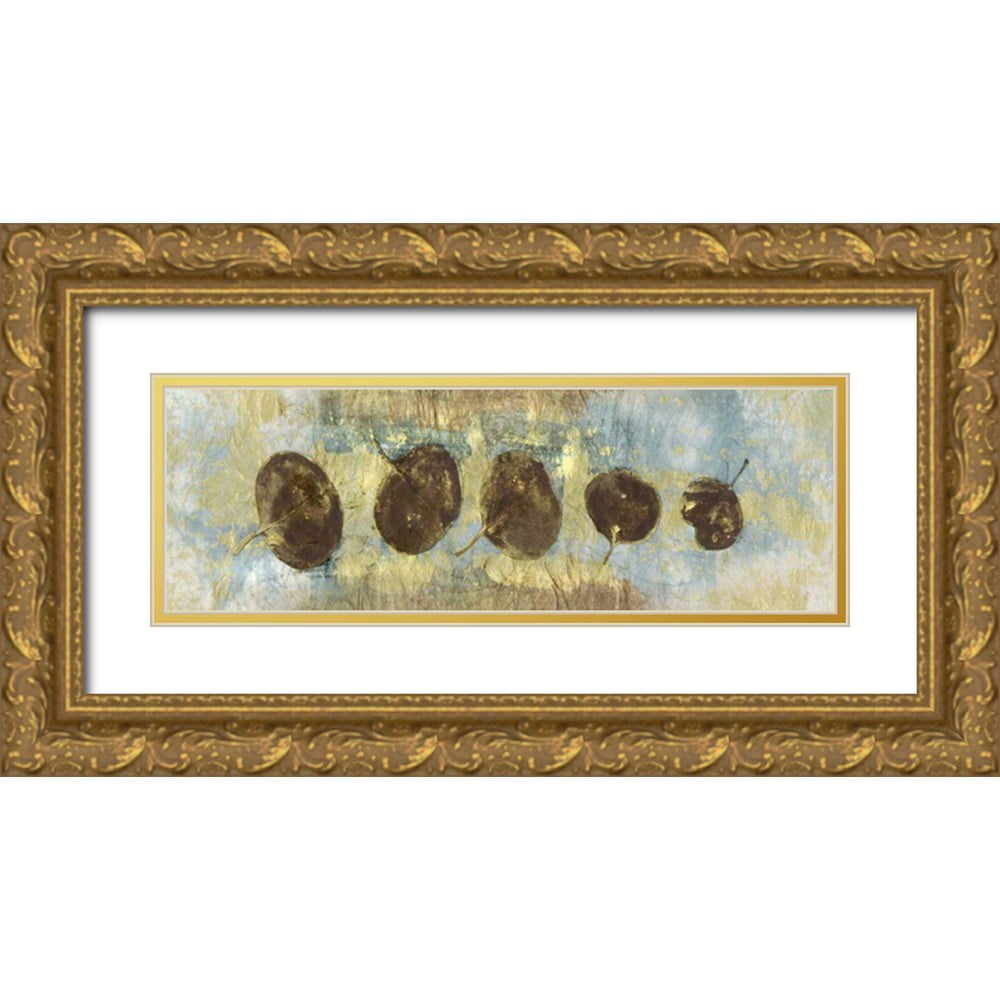 Ray, Elena 24x11 Gold Ornate Wood Framed with Double Matting Museum Art ...