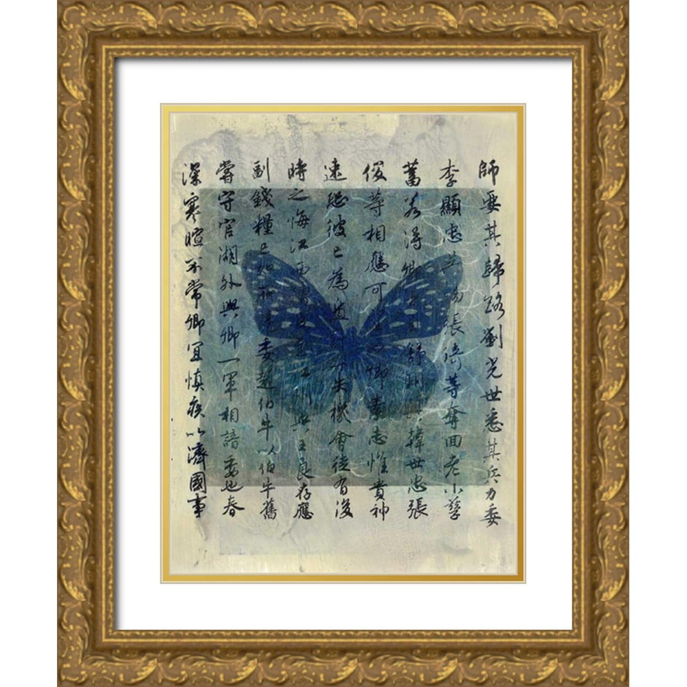 Ray, Elena 25x32 Gold Ornate Wood Framed with Double Matting Museum Art ...