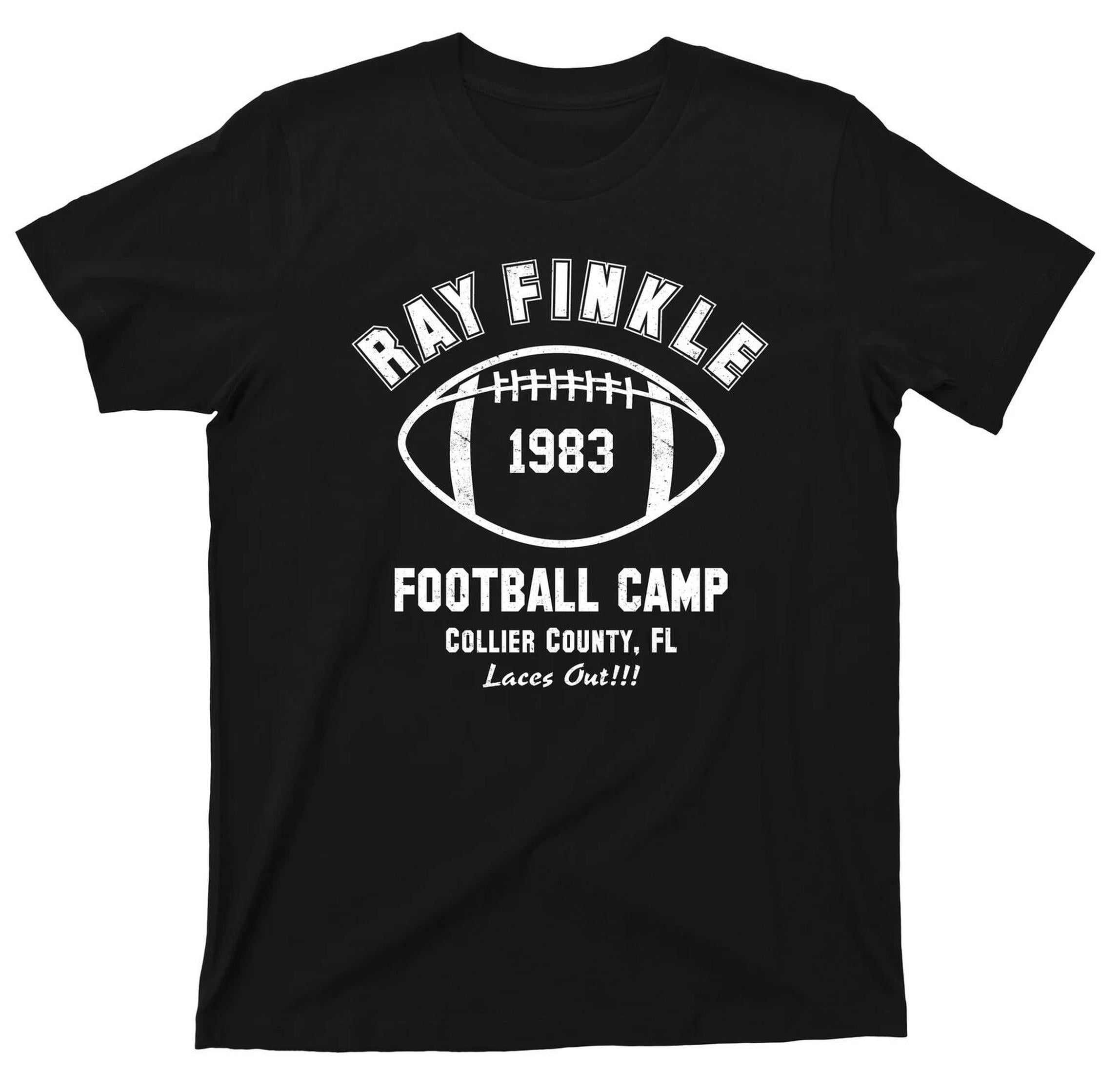Ray Finkle Football Camp Laces Out Shirt, Ace Ventura Pet Detective ...