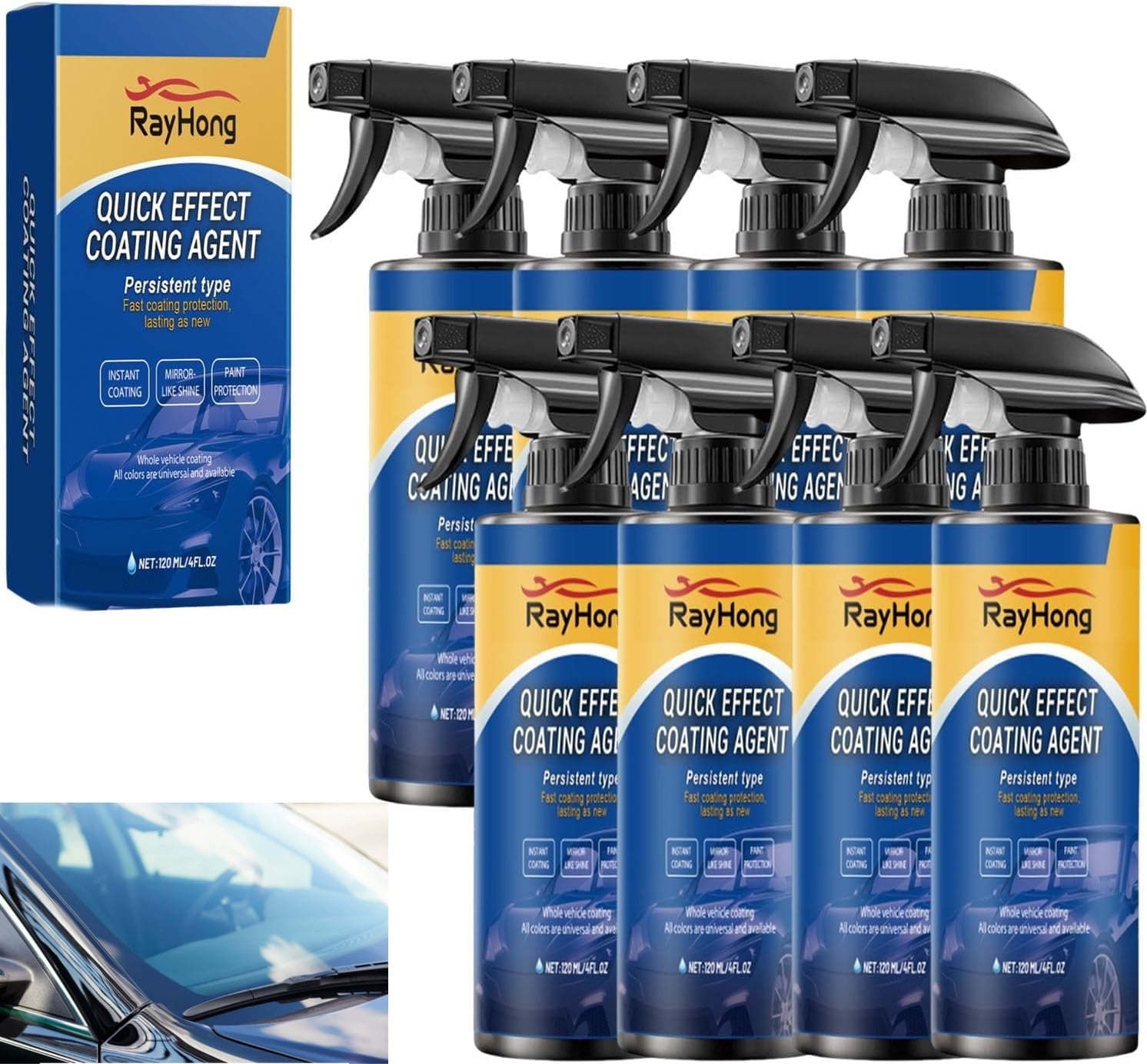 Ray Hong Spray Coating Agent, Multifunctional Advanced Car Quick-Acting ...
