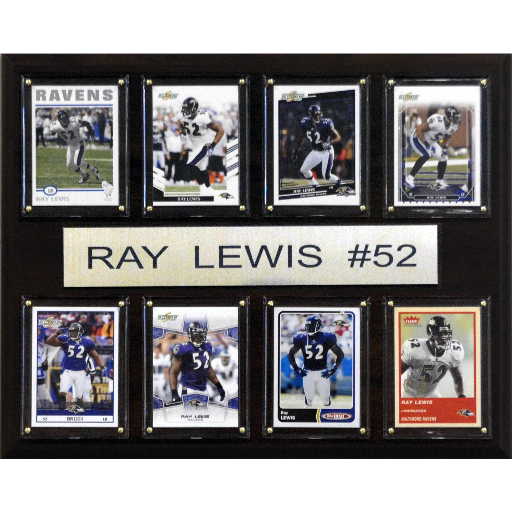 Ray Lewis Baltimore Ravens 12'' x 15'' Plaque - Walmart.com