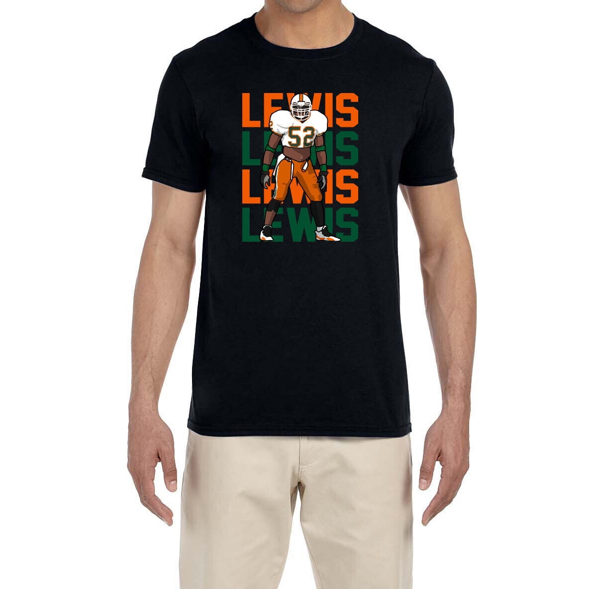 Ray Lewis Text Pic T-Shirt - Walmart.com