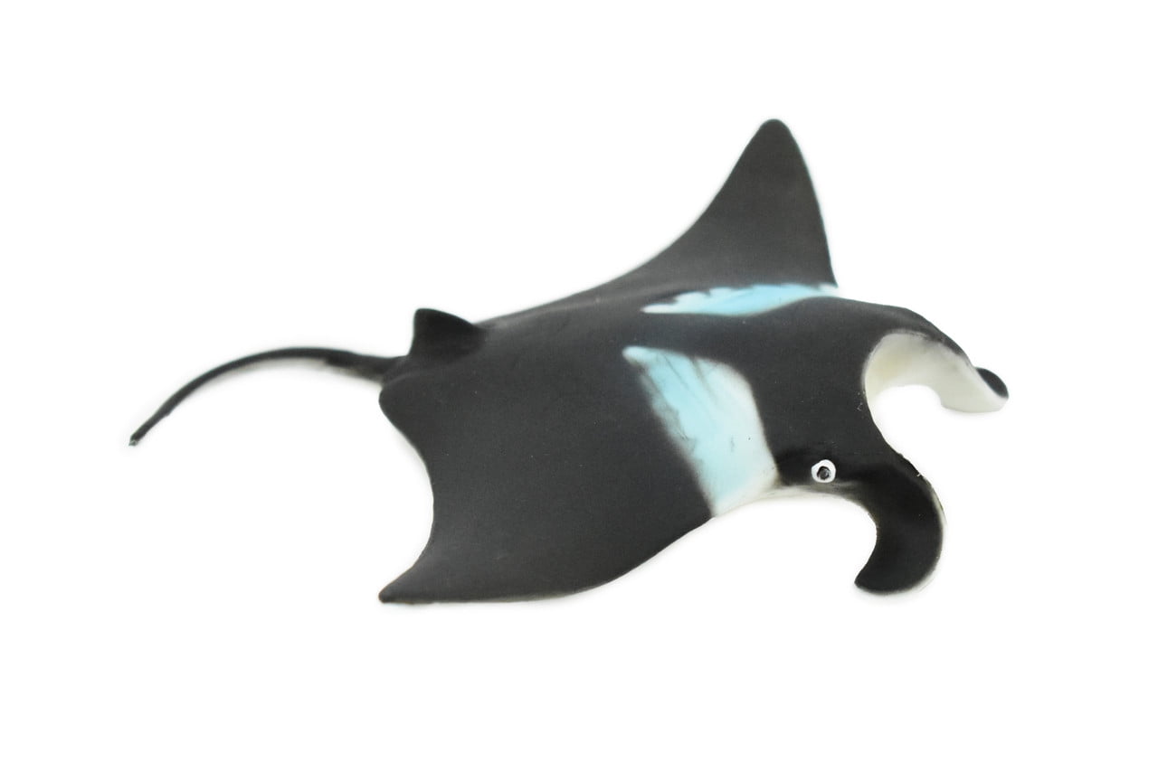 Ray, Manta Ray, Devil Fish, Museum Quality, Hand Painted, Rubber Toy ...