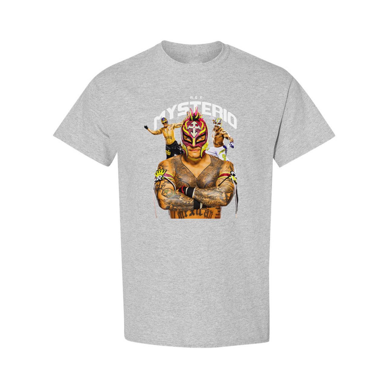 Ray Mysterio Wrestling T-Shirt Black S-3XL WWE - Walmart.com