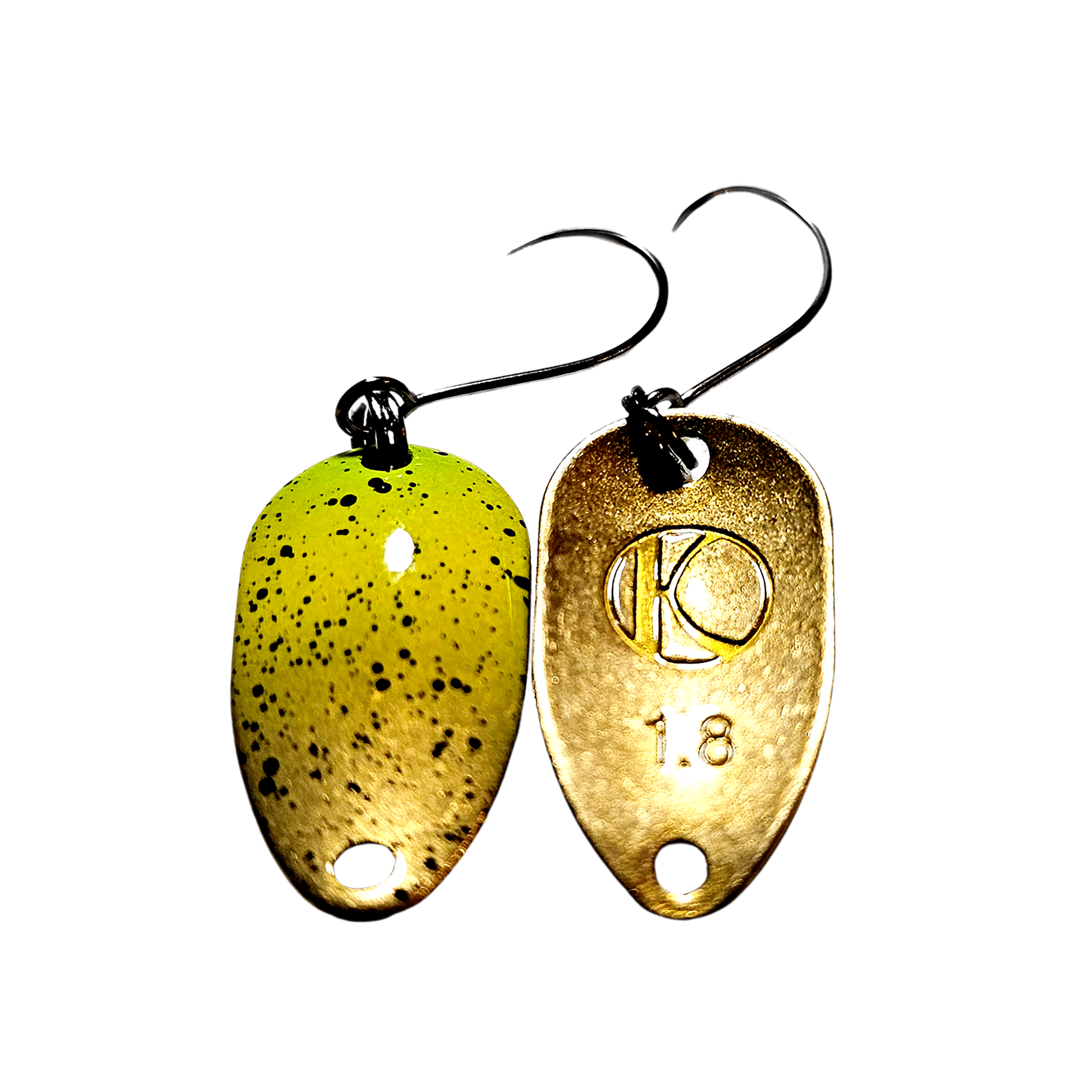 Ray OutKaster Mirco Spoon, Fishing Spoons Lures Single Hook Trout Lures ...