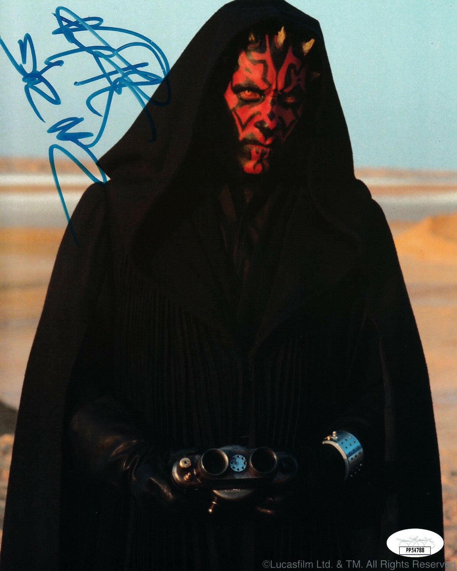 Ray Park autographed Star Wars Episode I 8x10 movie photo inscribed ...