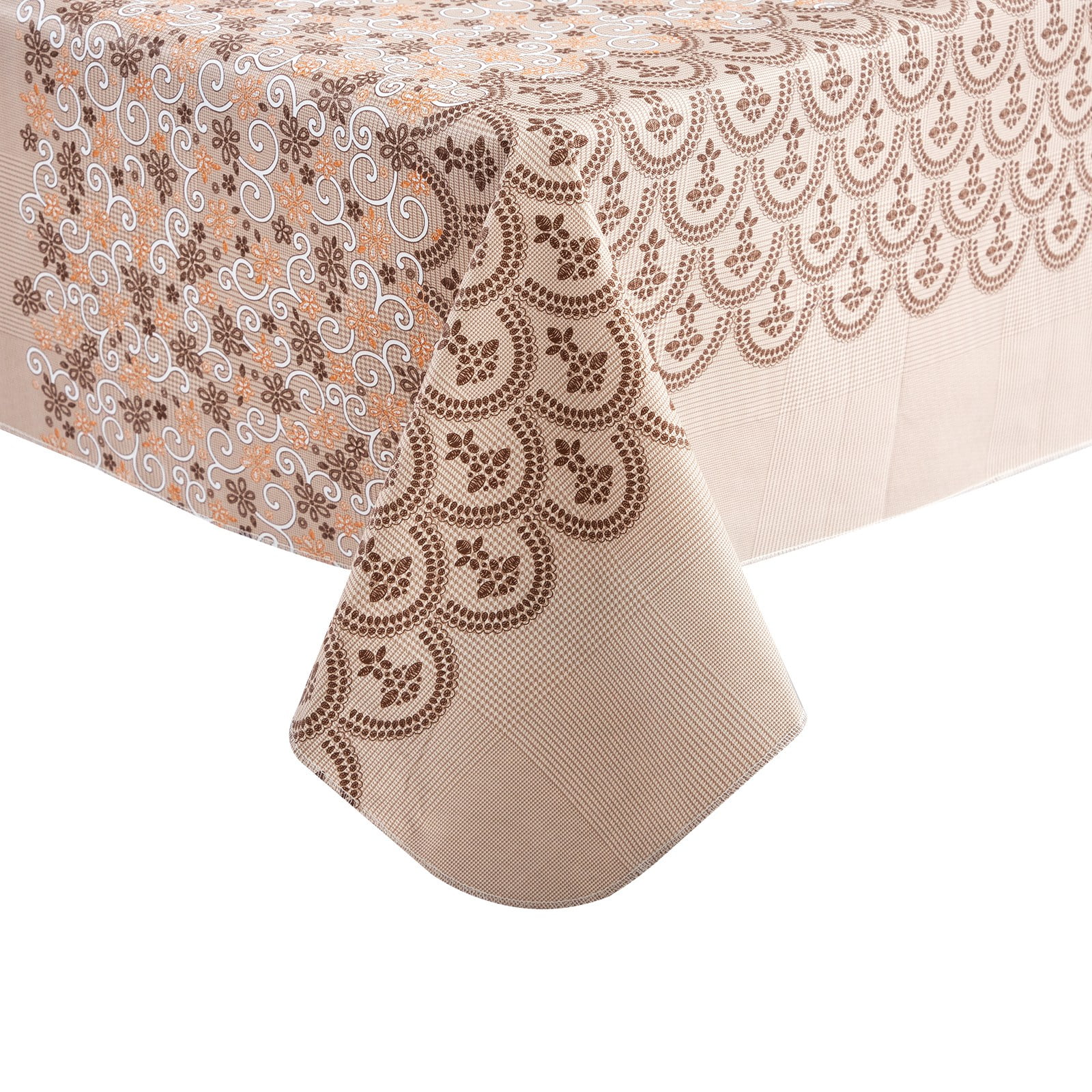 Ray Star 100% Waterproof Rectangle PVC Tablecloth 60x84 Vinyl Table ...