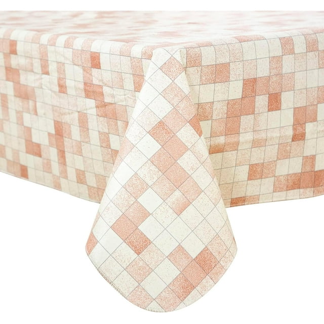 Ray Star 60x84 Thanksgiving Vinyl Flannel Back Tablecloth Fall Harvest ...