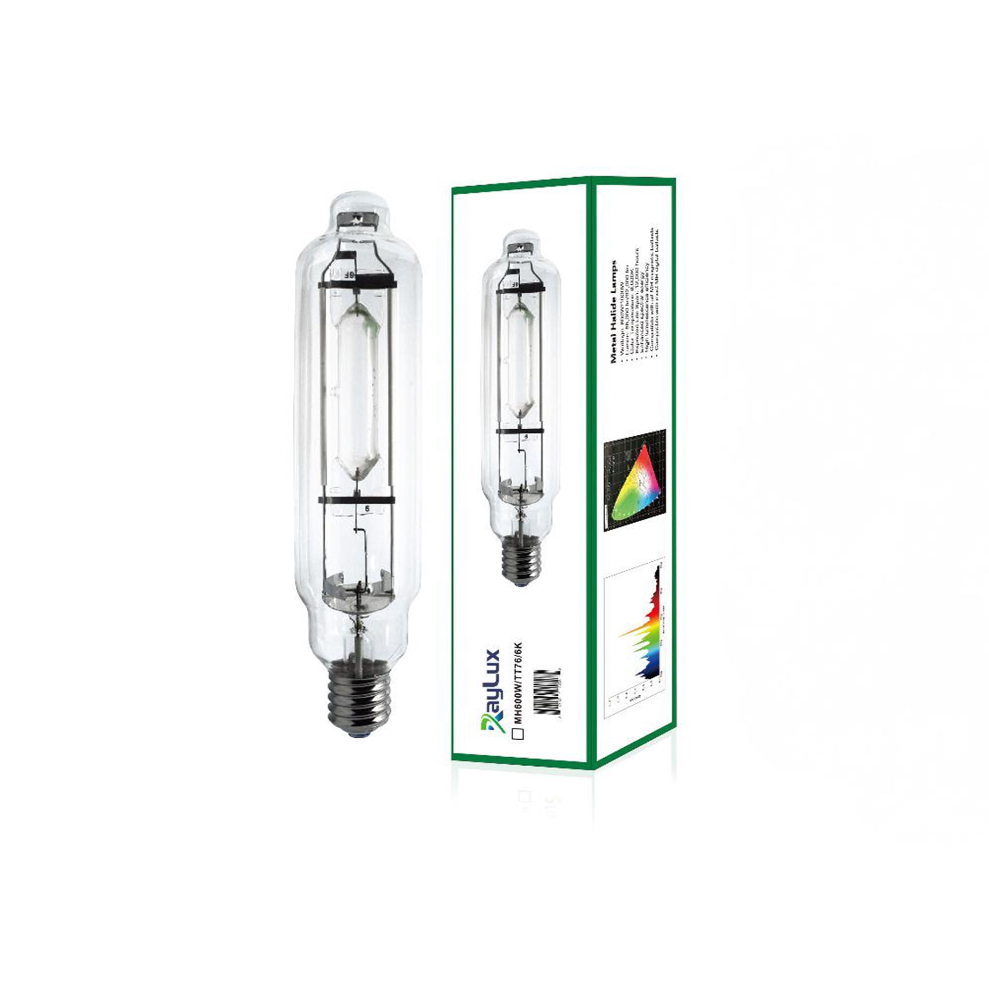 RayLux 600w Single Ended Metal Halide SE MH Grow Light Bulb for Plant ...