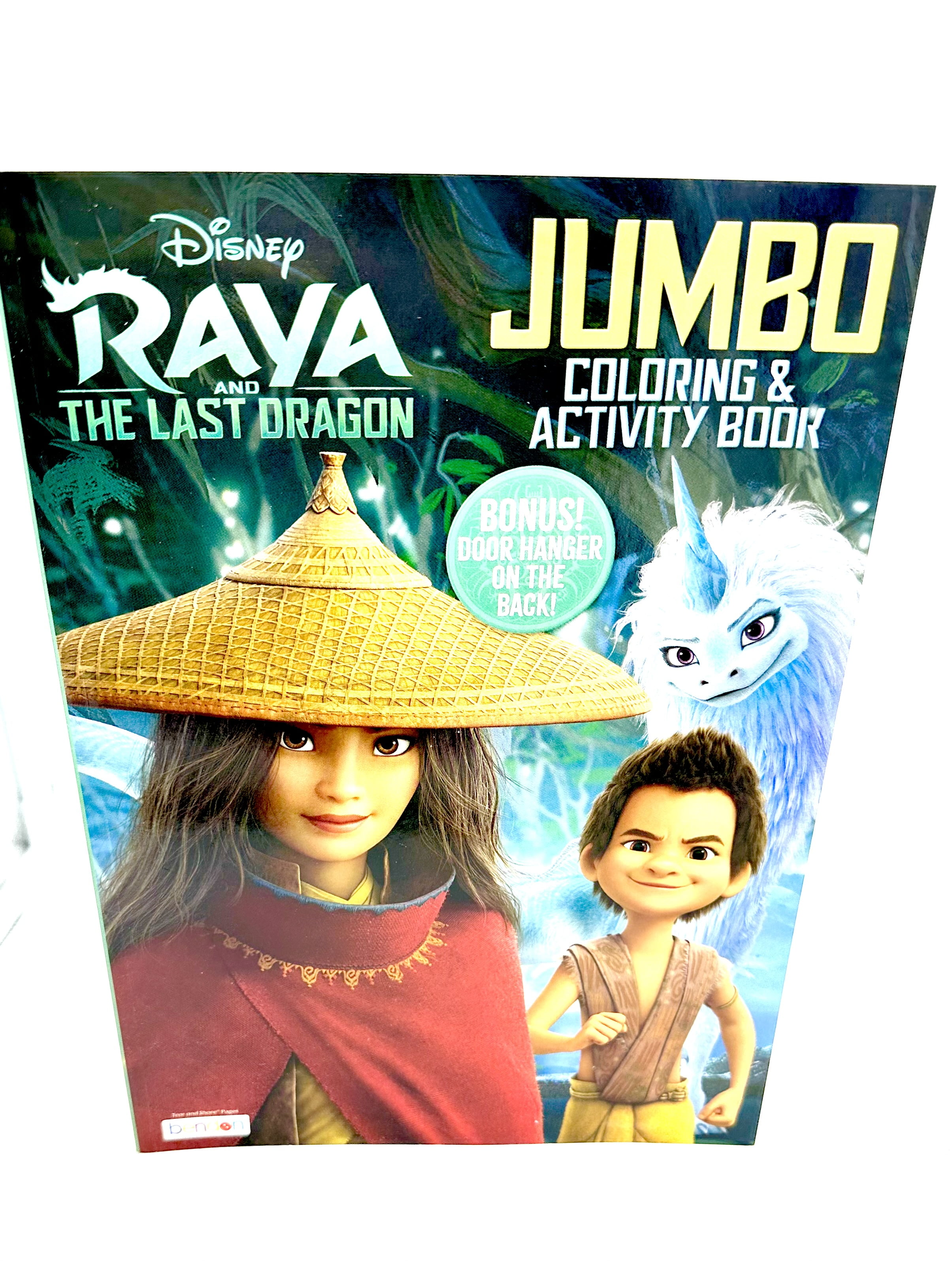 Raya And The Last Dragon Coloring And Activity Book - Walmart.com
