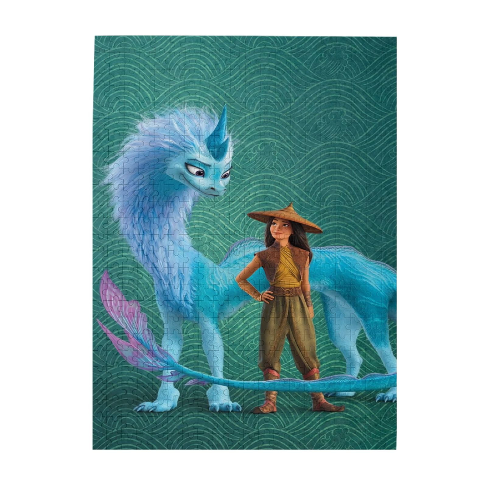 Raya And The Last Dragon Jigsaw Puzzles 300 500 1000 Piece Colorful ...