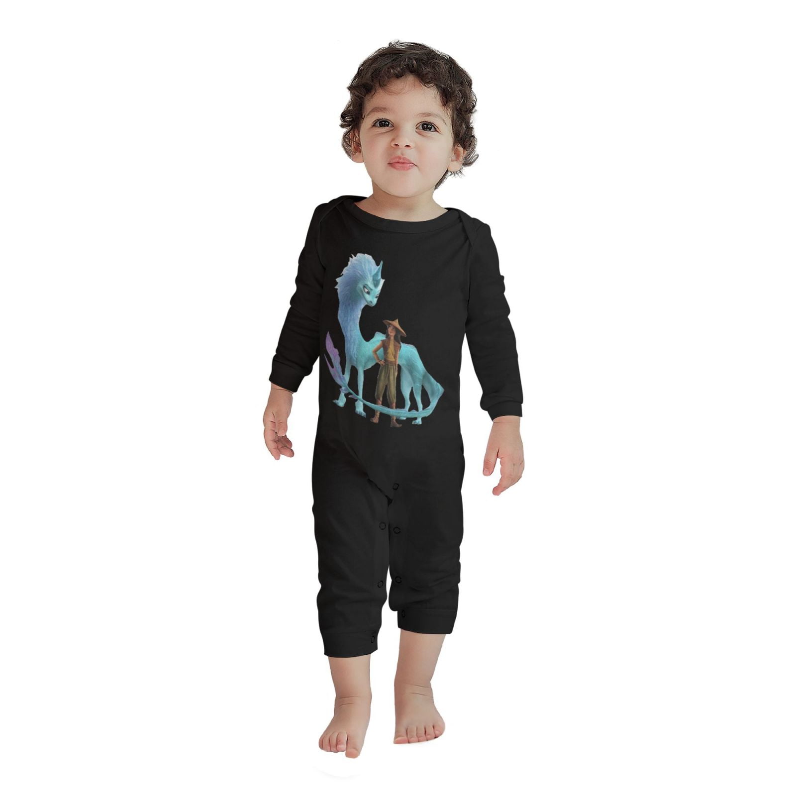 Raya And The Last Dragon Newborn Baby Boys Girl Romper Infant Long ...