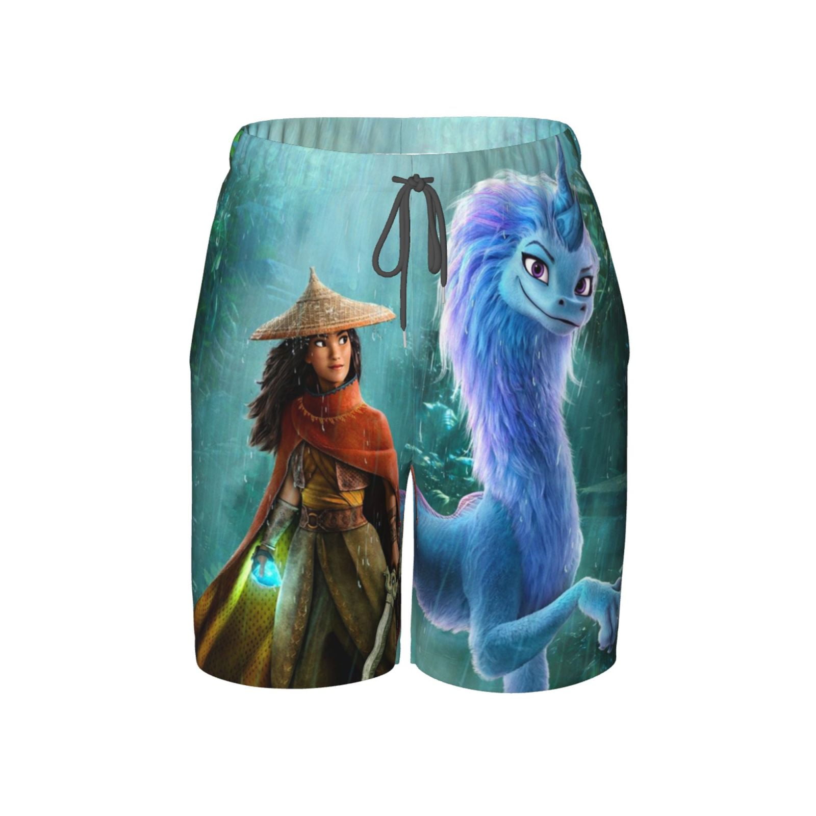 Raya and the Last Dra-go Swim Trunks for Boys Beach Short with ...