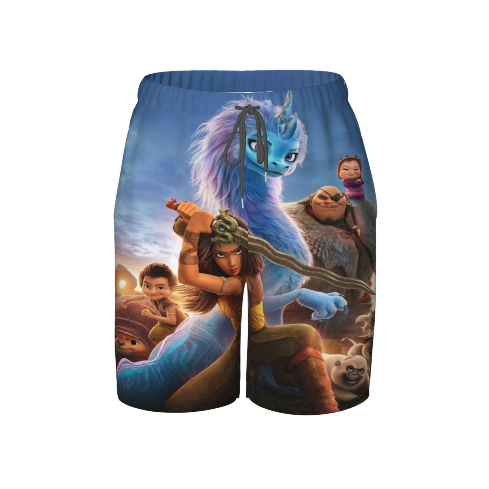 Raya and the Last Dra-go Swim Trunks for Boys Beach Short with ...