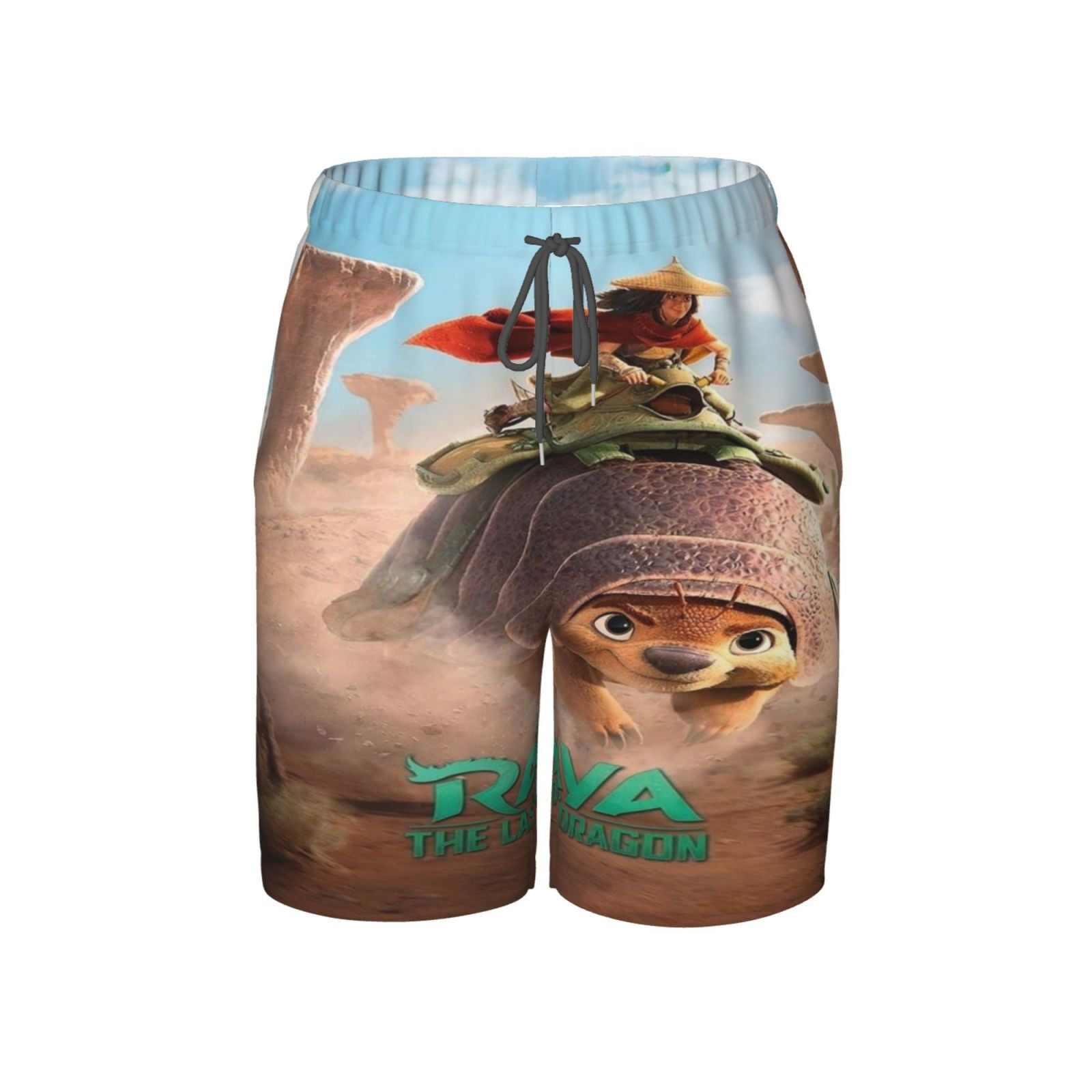 Raya and the Last Dra-go Swim Trunks for Boys Beach Short with ...