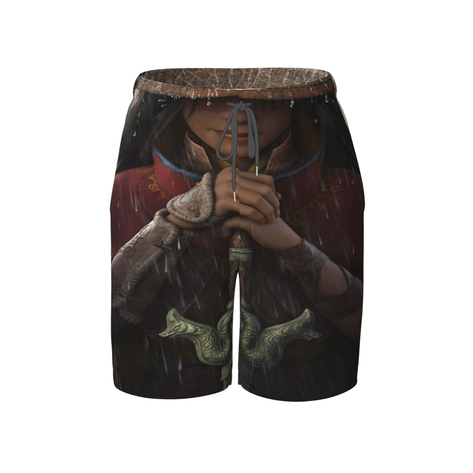 Raya and the Last Dra-go Swim Trunks for Boys Beach Short with ...