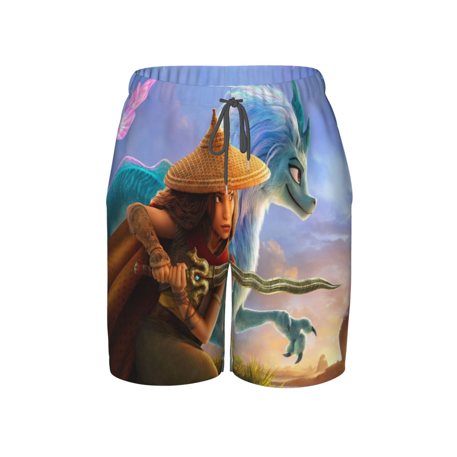 Raya and the Last Dra-go Swim Trunks for Boys Beach Short with ...