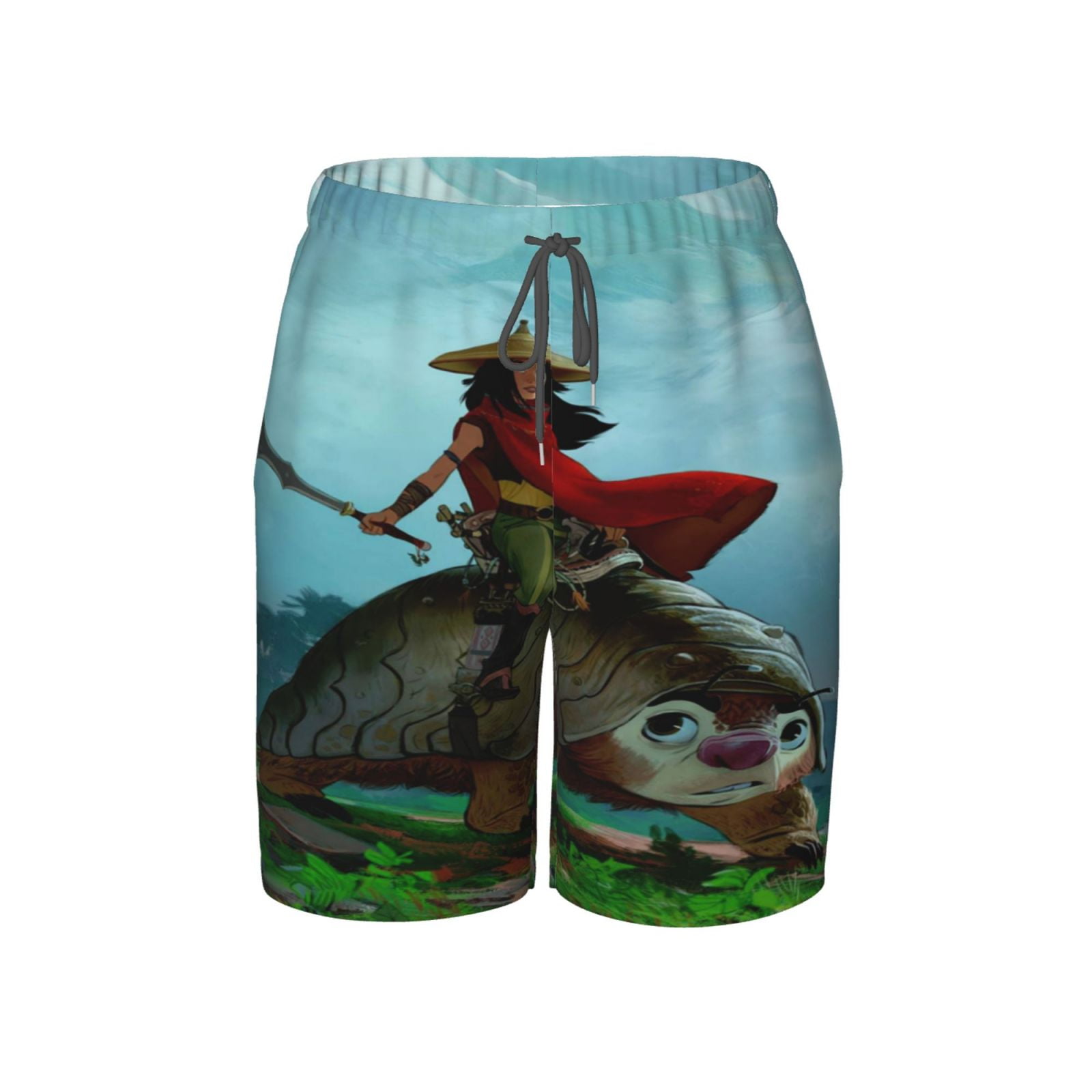 Raya and the Last Dra-go Swim Trunks for Boys Beach Short with ...