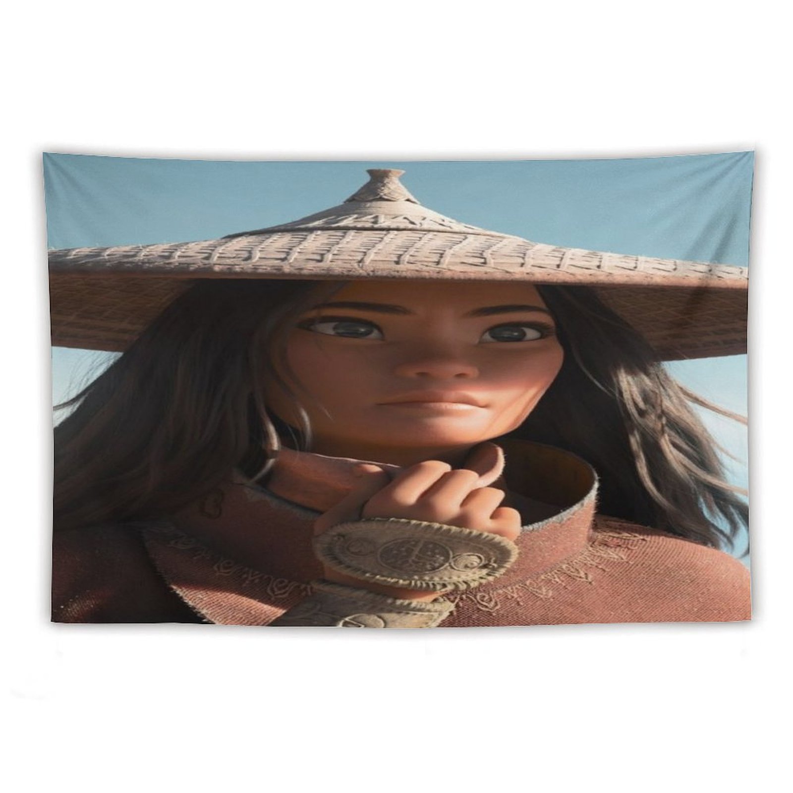 Raya And The Last Dragon Tapestry Gift Wall Hanging Backdrop for Room ...