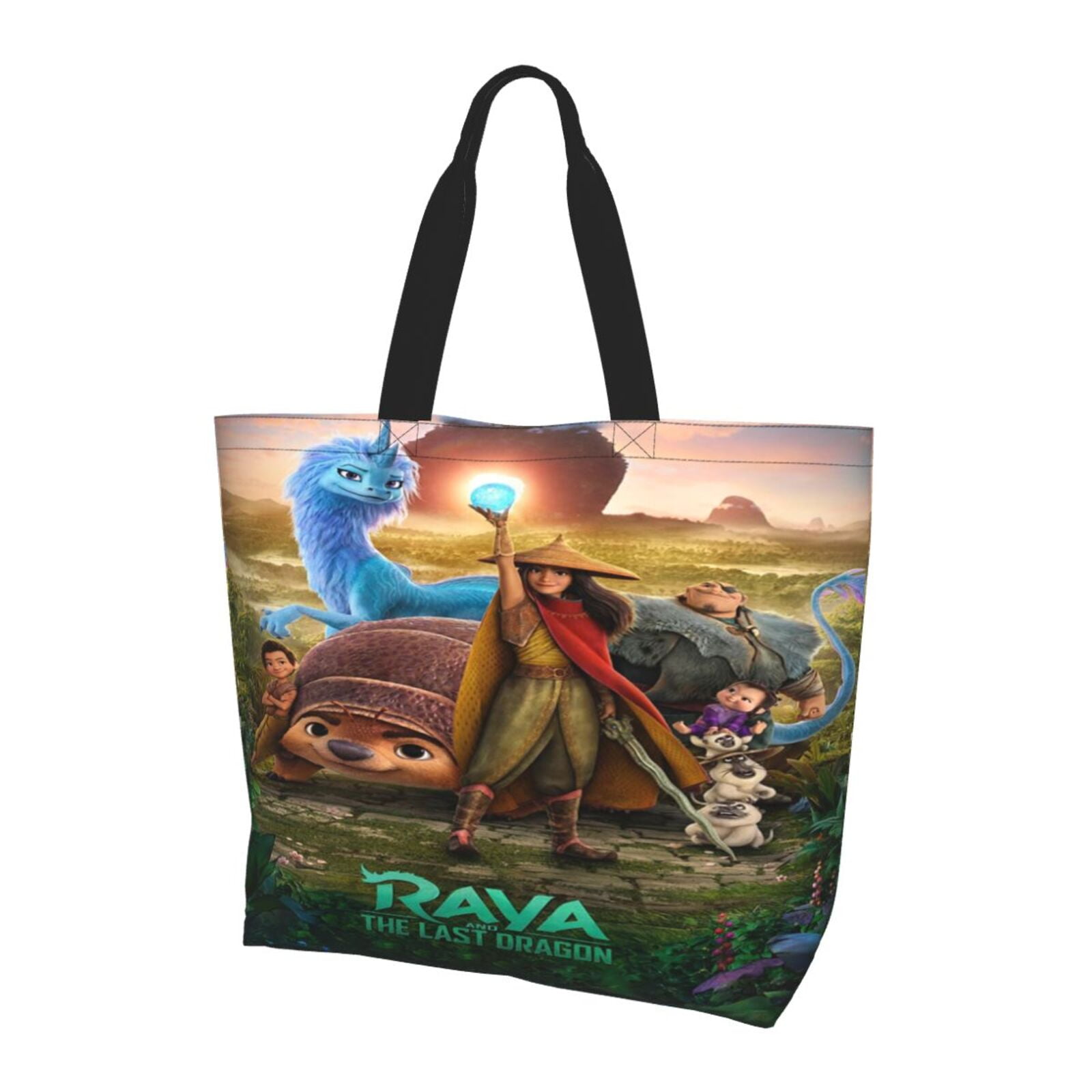 Raya and the Last Dra-go Totes Bag Shopping Shoulder Bags for Women ...