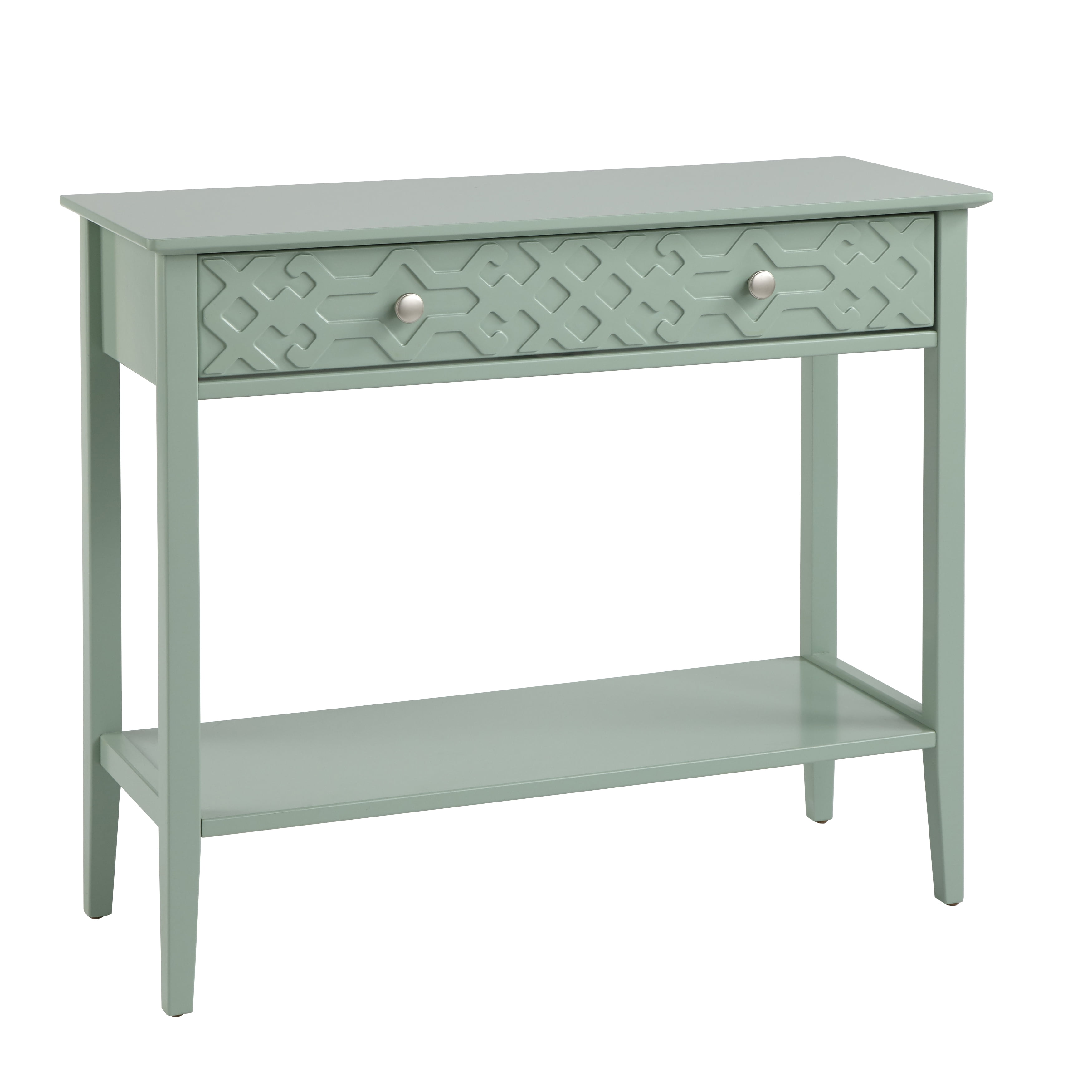 Raya Console Table - Geometric Design - 3 Color Options - Walmart.com