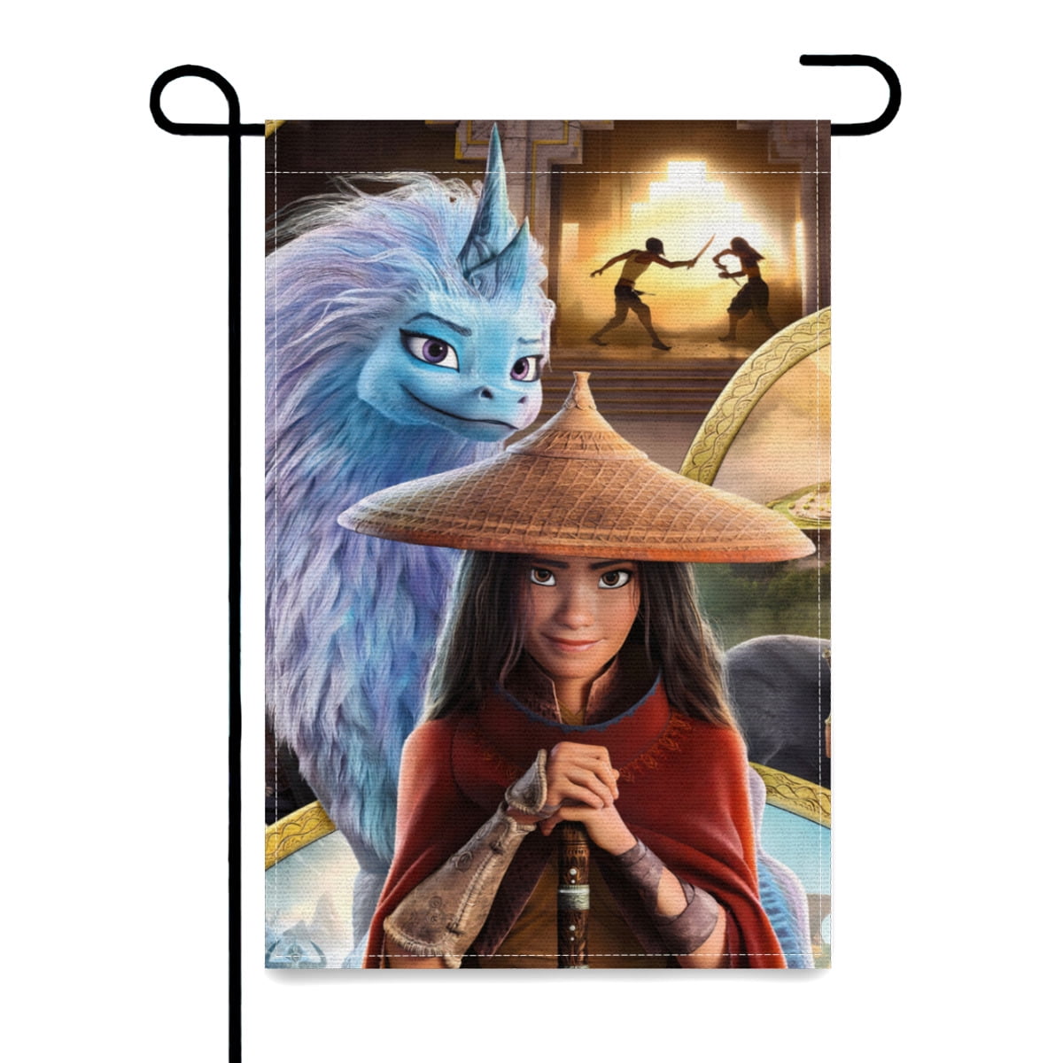 Raya and the Last Dragon Personalized Garden Flag Custom Double Sided ...